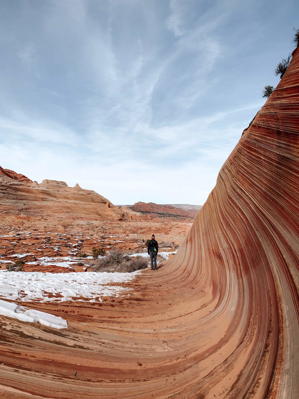 La visite de The Wave (USA) aux Coyote Buttes North